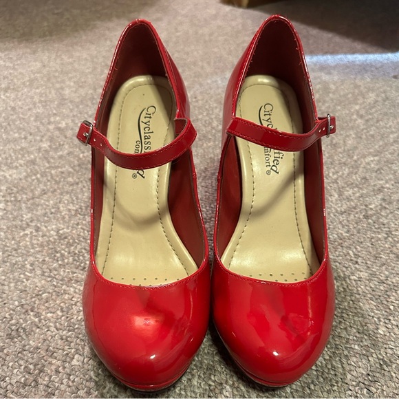Cityclassified | Shoes | Cherry Red Heels | Poshmark